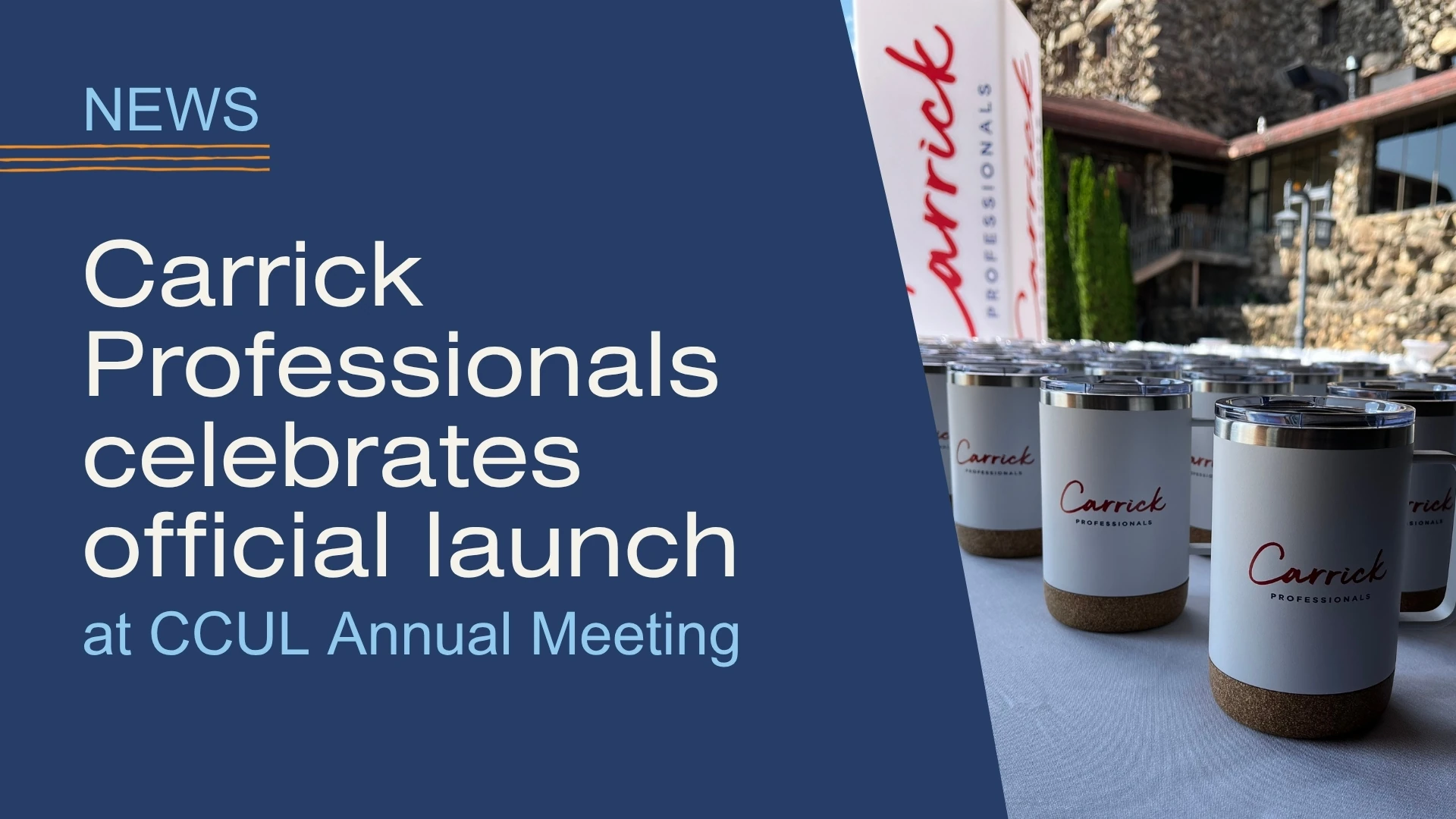 Carrick Professionals celebrates official launch at CCUL Annual Meeting ...